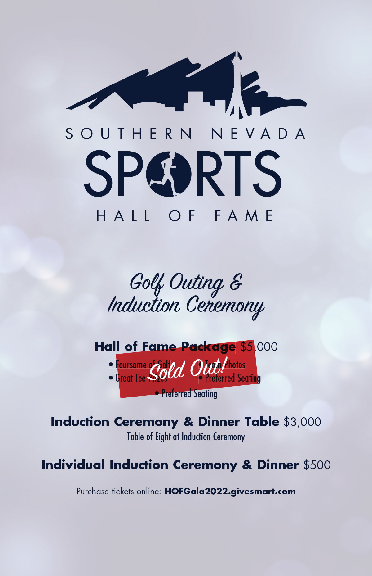 Induction Ceremony | Southern Nevada Sports Hall of Fame